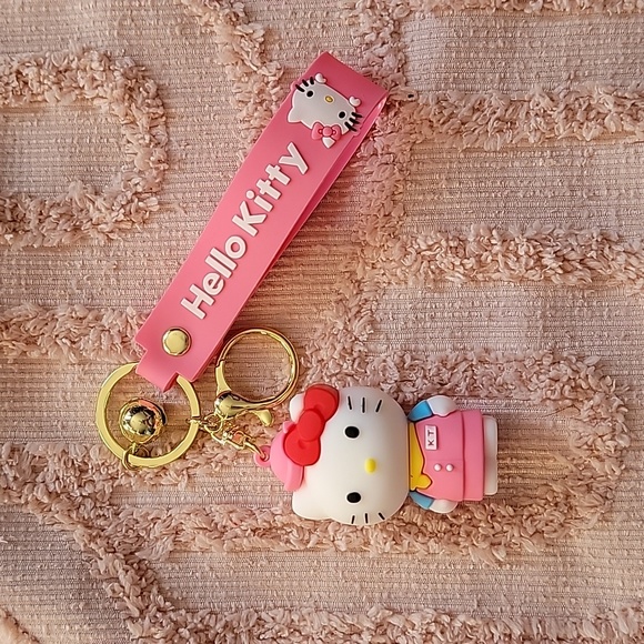 Hello Kitty | Accessories | Hello Kitty Silicon Keychain Nwot Metal ...